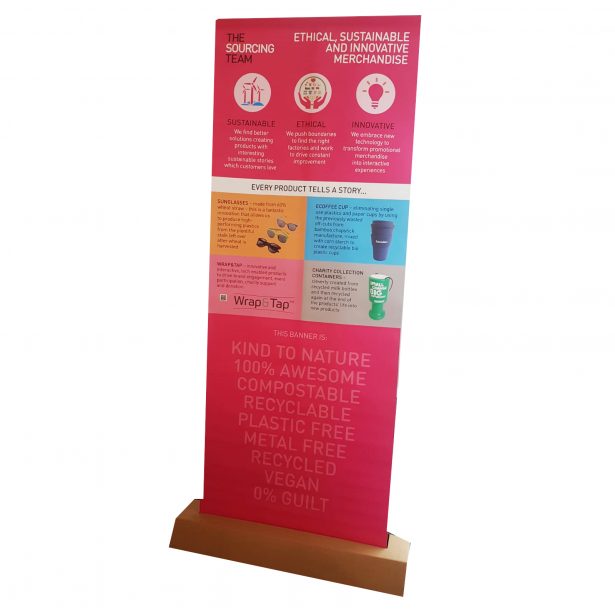 100% Recyclable Roller Banner - The Sourcing Team